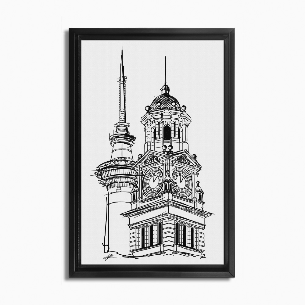 New Zealand Sketch - Gulf Art Gallery