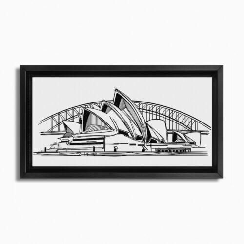 Australia Sydney Sketch - Sydney Opera House Australia Sketch - Gulf ...